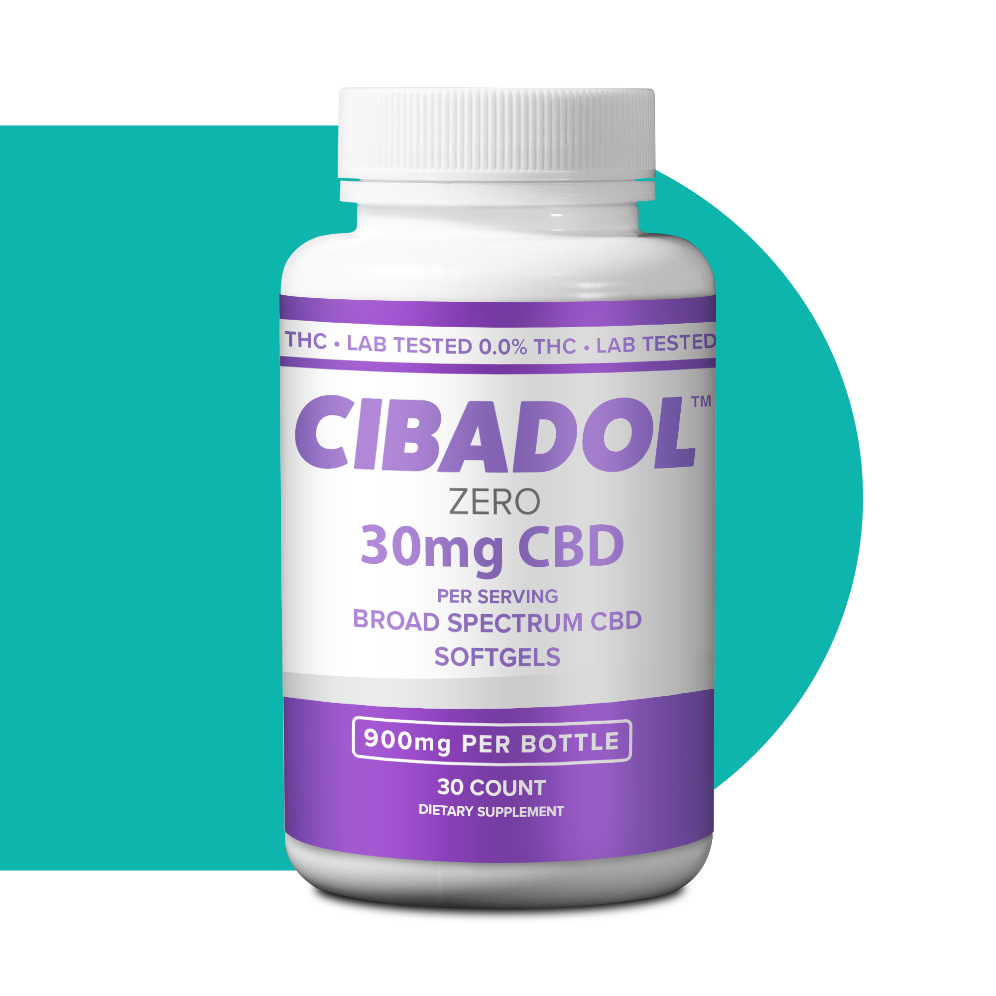Buy Best Full-Spectrum CBD Softgels Pills 900mg Wholesale - Cibadol