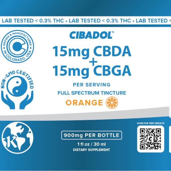 Buy CBDA and CBGA Tincture | CBD Products | Cibadol | CO 80907