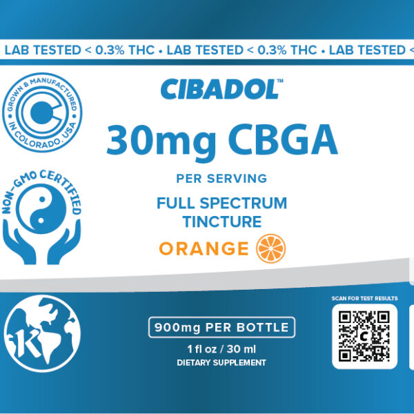 CBGA Tincture | CBD Products | Cibadol | CO 80907